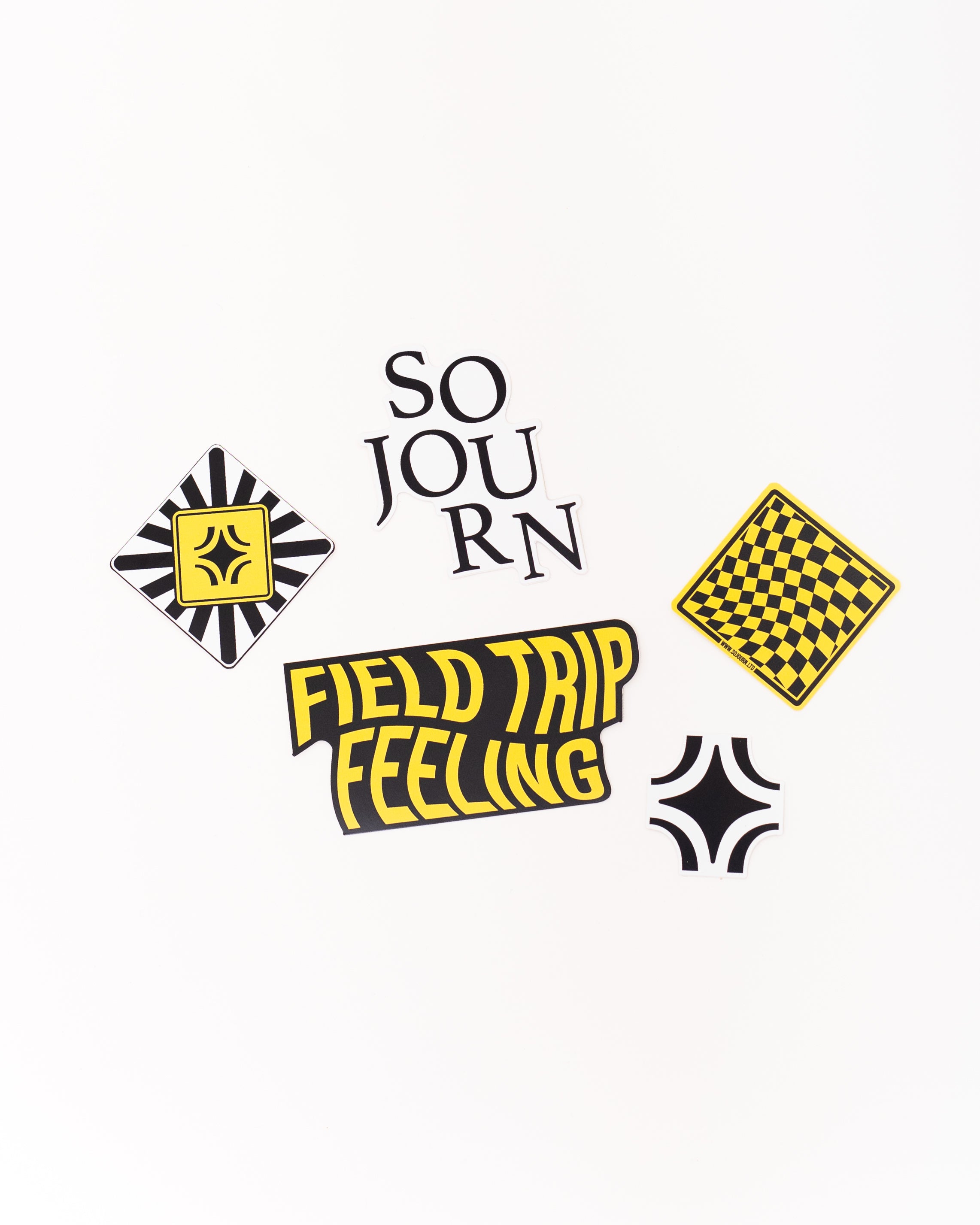 Sojourn Classic Sticker Pack – Sojourn Moto Ltd.